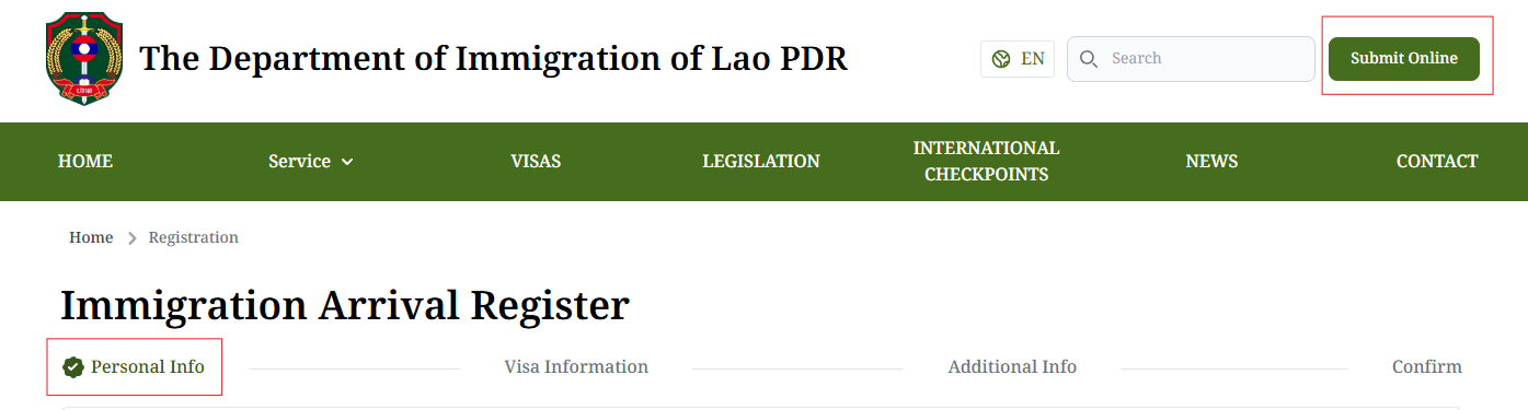 New Online Formalities in Laos: Your Guide to the Digital Immigration ...