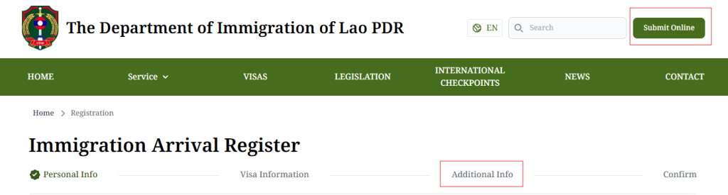 New Online Formalities in Laos: Your Guide to the Digital Immigration ...