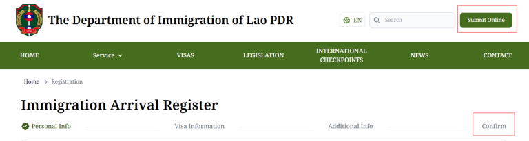 New Online Formalities in Laos: Your Guide to the Digital Immigration ...